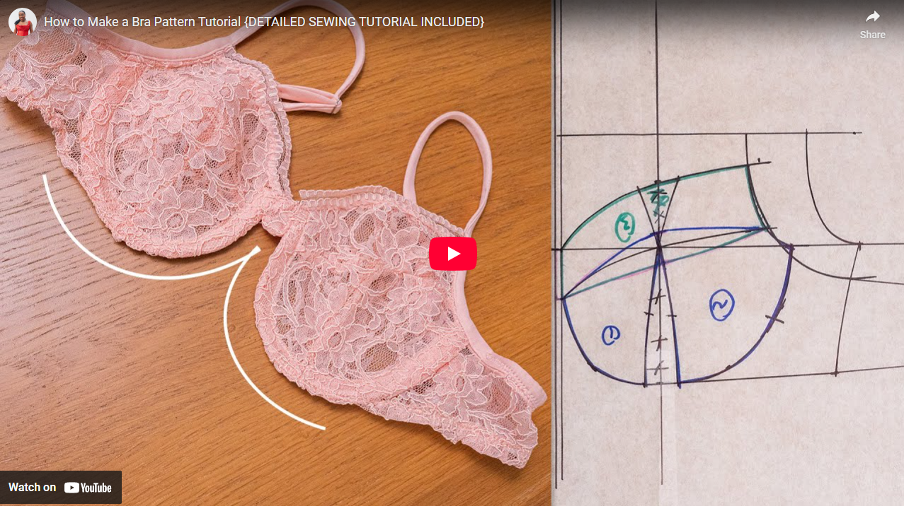 How to Make a Bra | Bra Construction | SewShare