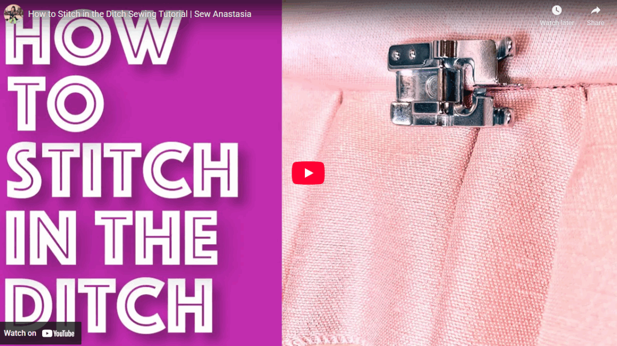 How To Stitch In The Ditch | Stitch in the Ditch | SewShare