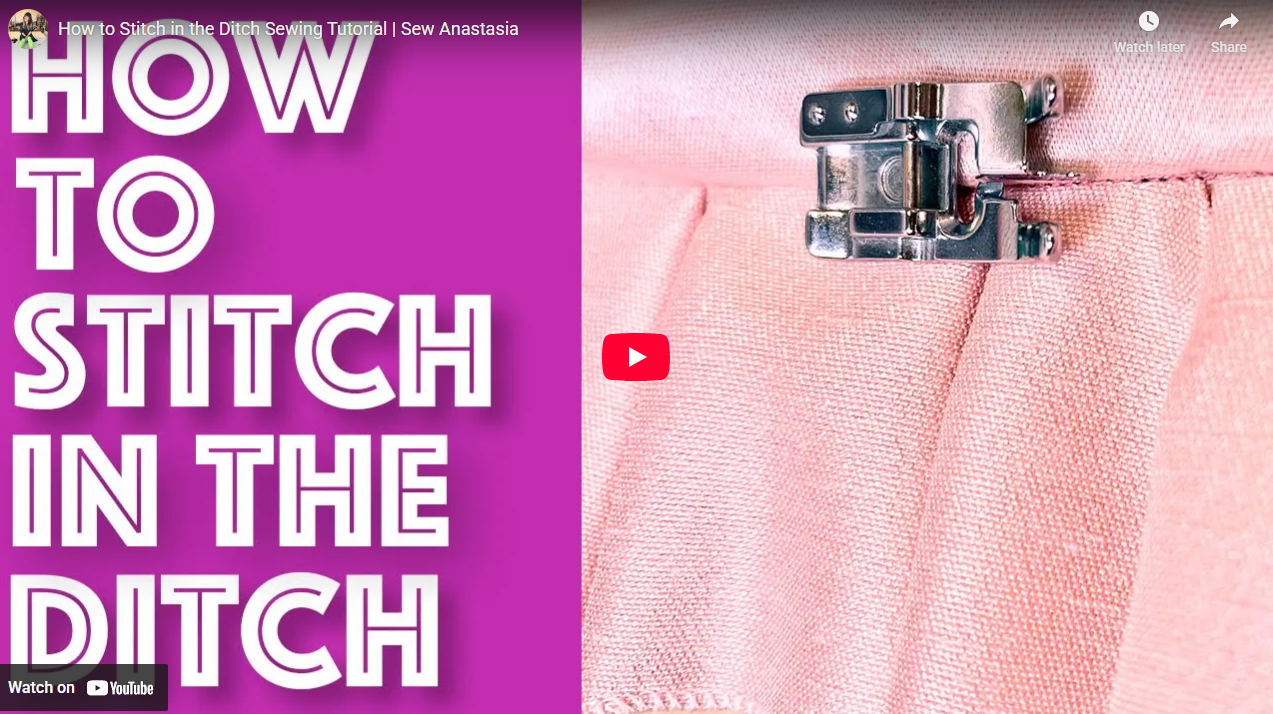 How To Stitch In The Ditch | Stitch in the Ditch | SewShare